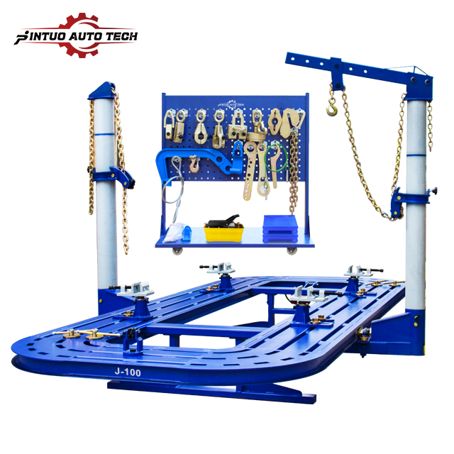 Jintuo Square Tube Steel 3500Kg Hydraulic Car Frame Machine from China ...